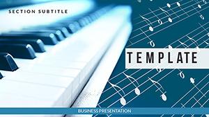 Play Music PowerPoint template