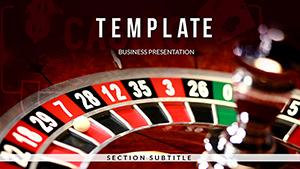 Roulette Casino PowerPoint Template - Download PPT Presentation