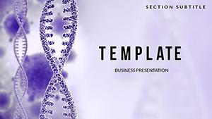 Human Genome Project PowerPoint template
