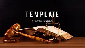 Law and Justice PowerPoint Template