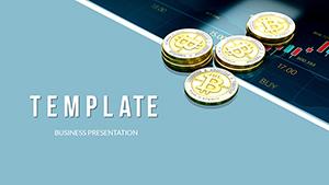 Bitcoin Stock Works PowerPoint templates
