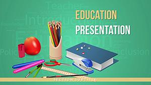 Online Education PowerPoint presentation template