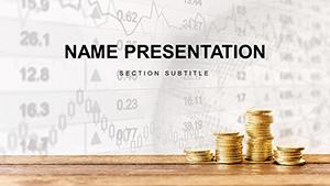 Bitcoin Stock Works PowerPoint templates
