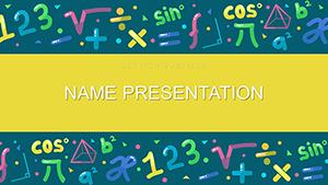 Math and Geometry PowerPoint Template - Presentation
