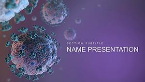 Infection Control : Viral Prevention PowerPoint template