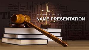 Lawyer PowerPoint template