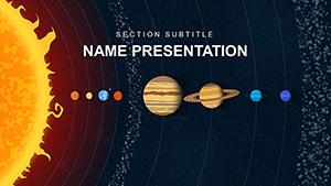 Solar System PowerPoint Template Presentation