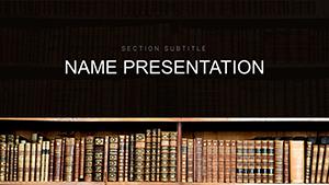 Bookstore PowerPoint presentation template