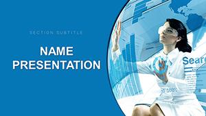 Visa Debit Card PowerPoint Template