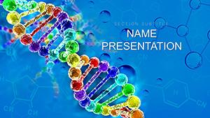 Gene Structure PowerPoint Template for Biologists