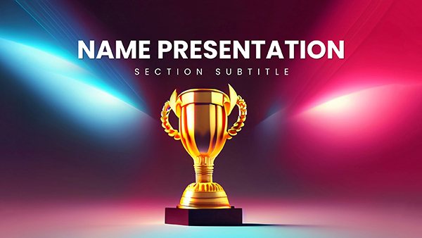 Oscar Winners PowerPoint template Presentation