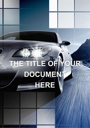 Cars for sale Word template