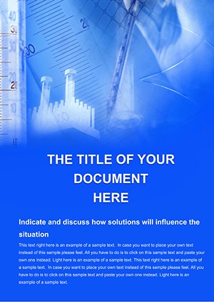 Microbiology Diagnostics Word templates