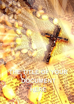 Crucifixion of Jesus Christ Word templates