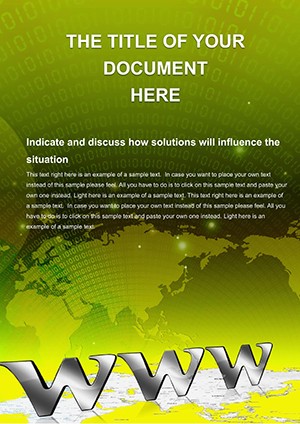 Computer Engineering Word template for print document