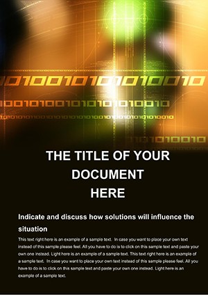 Blue Waves Background Word templates