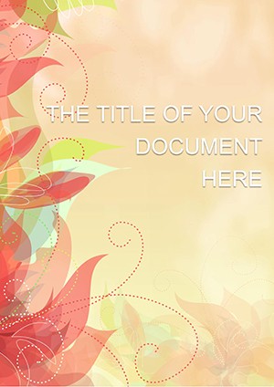 Greetings flower Word templates