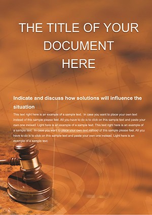 Legal System Word Templates | Download Now