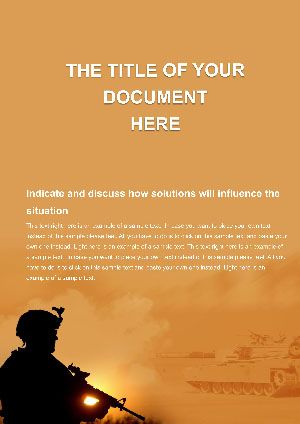 Military helicopter Mission Word templates