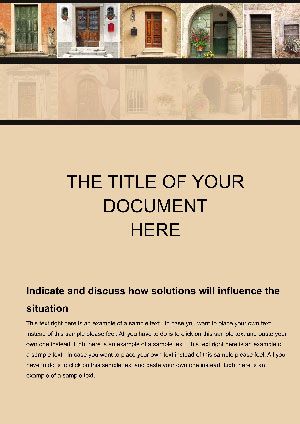 Architecture Word Templates - Design Architecture for Document