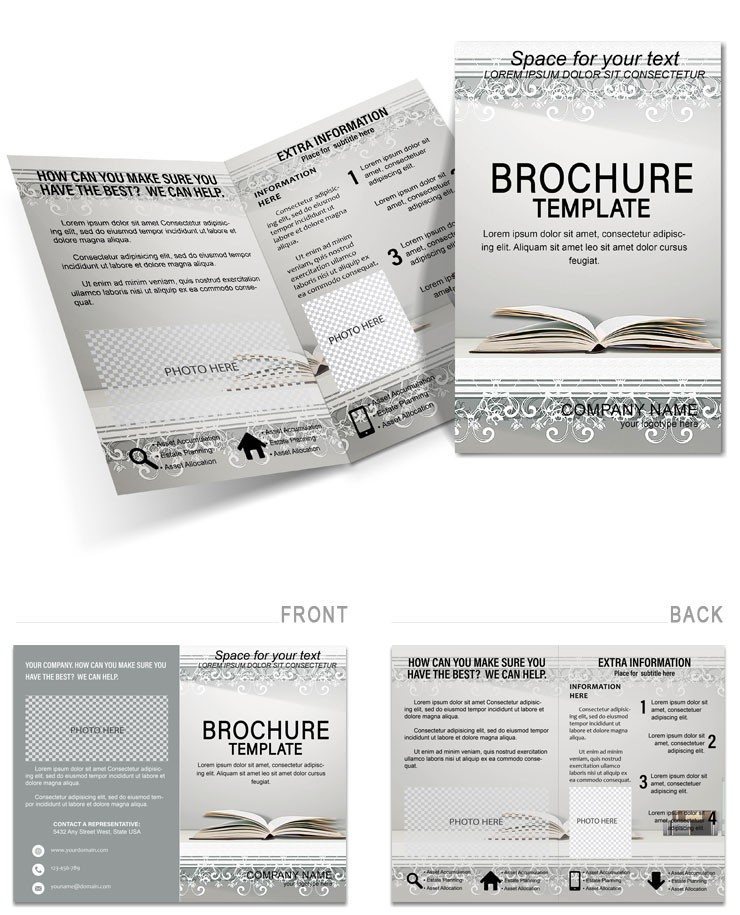Book Club Brochure Templates ImagineLayout