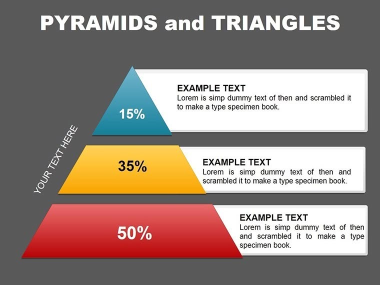 Pyramids and Triangles Keynote chart