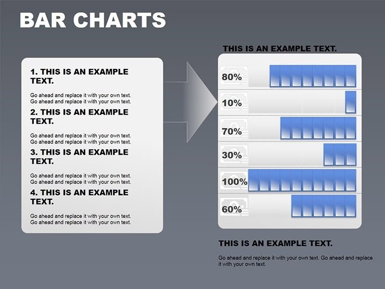 Bar Tables Keynote charts templates | ImagineLayout.com
