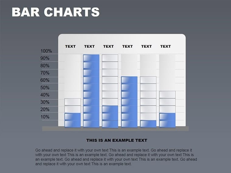Bar Tables Keynote charts templates | ImagineLayout.com