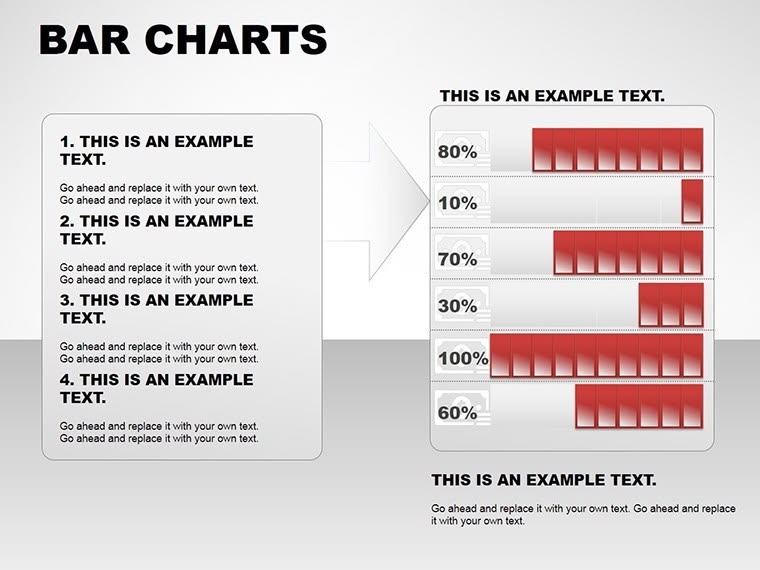 Bar Tables Keynote charts templates | ImagineLayout.com