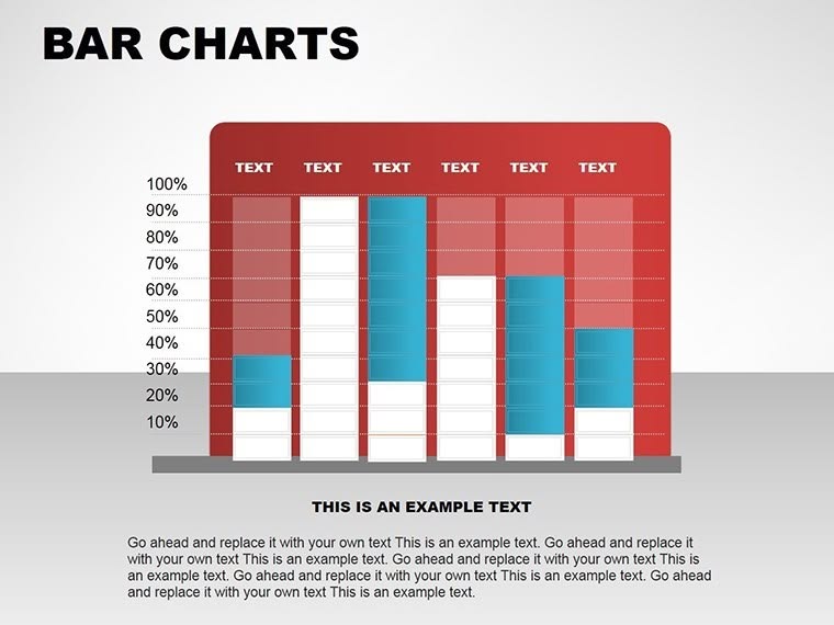 Bar Tables Keynote charts templates | ImagineLayout.com