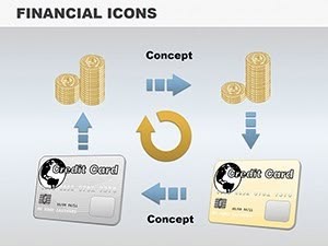 Financial Visualization Keynote Charts Template: Download