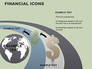 Financial Visualization Keynote Charts Template: Download