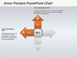 Arrow Pointers Keynote charts templates