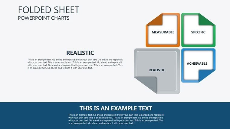 SMART Chart, Specific Measurable Achievable Realistic Keynote charts