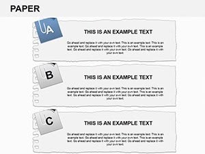 Infographic Paper Tables charts for Keynote presentation