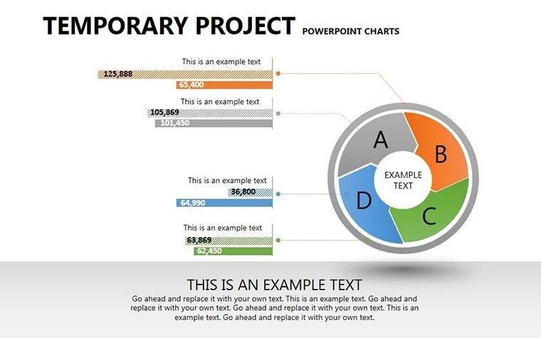 Temporary Project Keynote Charts Template - Download Presentation