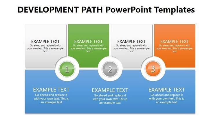 Development Path Keynote Charts | Template Presentation