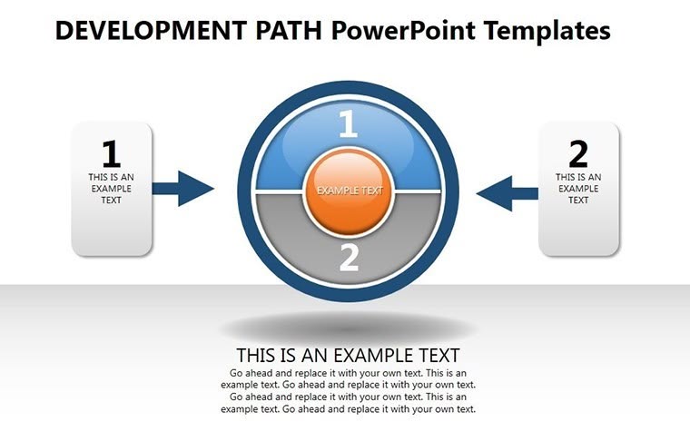 Development Path Keynote Charts | Template Presentation