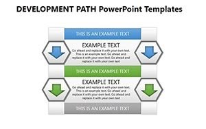 Development Path Keynote Charts | Template Presentation