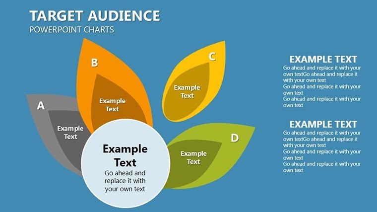 Target Audience Keynote Charts Template Download for presentation