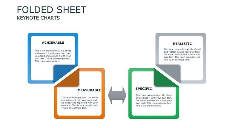 Comparison Sheet Keynote Charts Template
