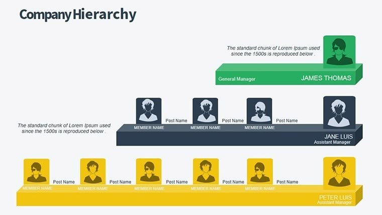 Organization Structure Keynote charts