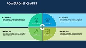 Performance Indicators Dark Keynote charts