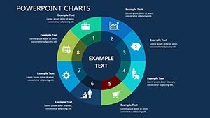 Performance Indicators Dark Keynote charts