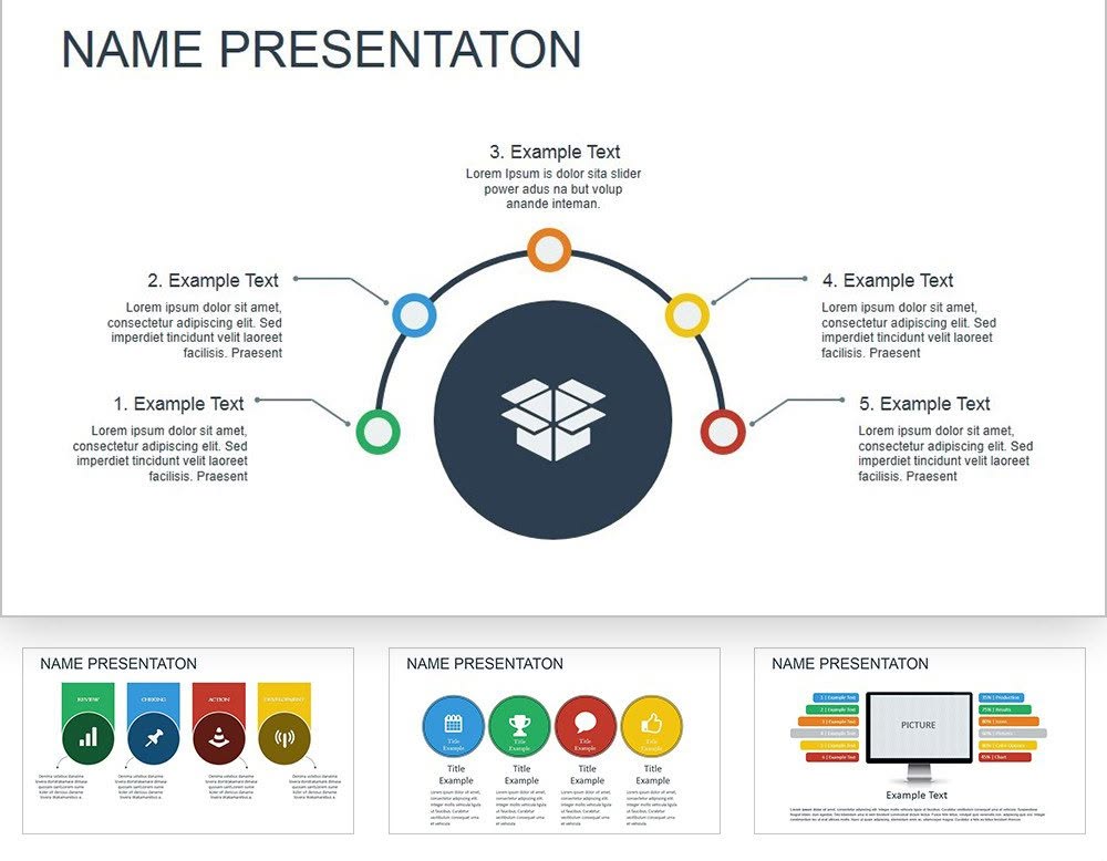 Functional Keynote chart template | ImagineLayout.com