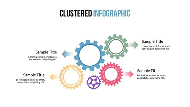 Step and Cycle Infographic Keynote charts