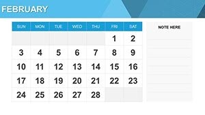 Calendar Keynote charts