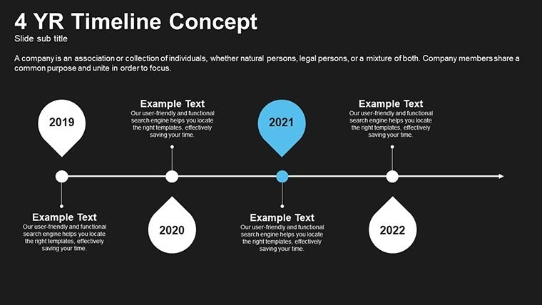 Free Timeline Concept Keynote charts | ImagineLayout.com