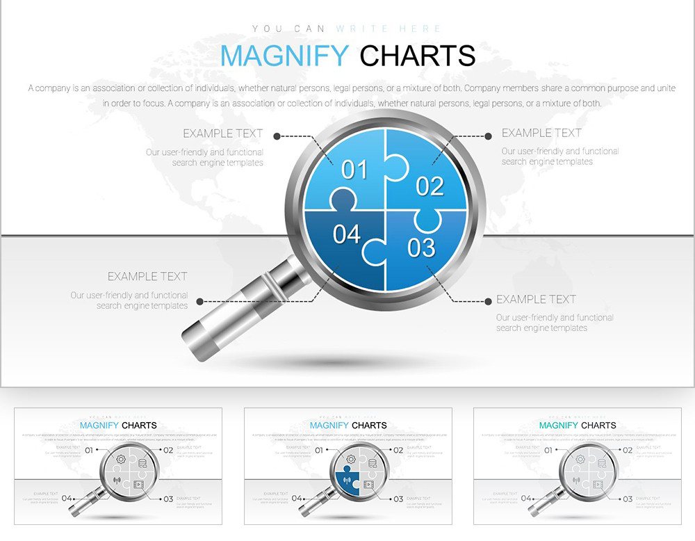 Magnifying Glass : Additional Analysis Keynote charts | ImagineLayout.com Magnifying Glass : Additional Analysis Keynote charts | ImagineLayout.com