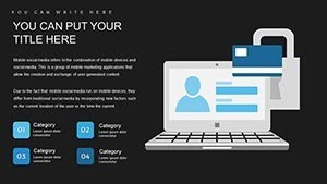 Business Graphics Keynote Template for Presentation